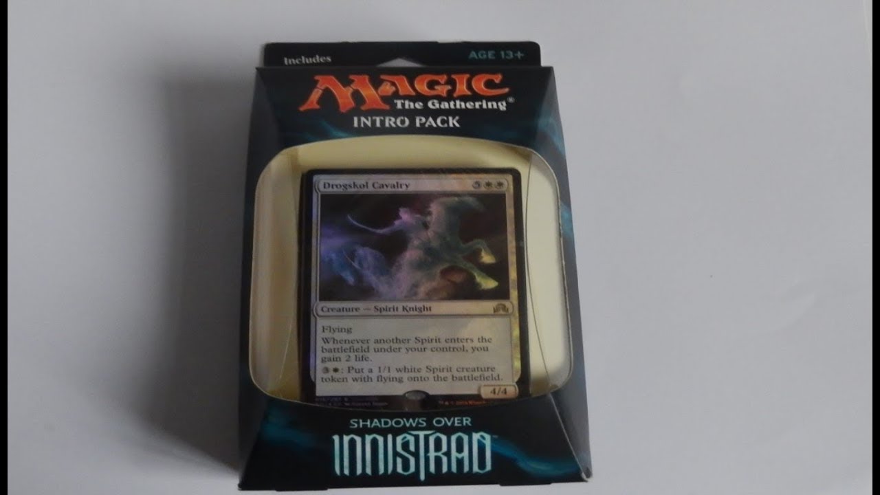 SHADOWS OVER INNISTRAD intro pack "Ghostly Tide" - YouTube