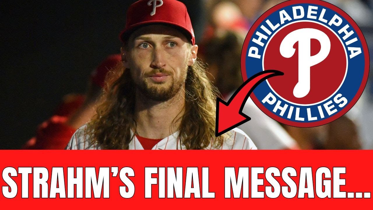 ⚾EMOTIONAL GOODBYE... Matt Strahm's Letter That Broke Fans' Hearts ...