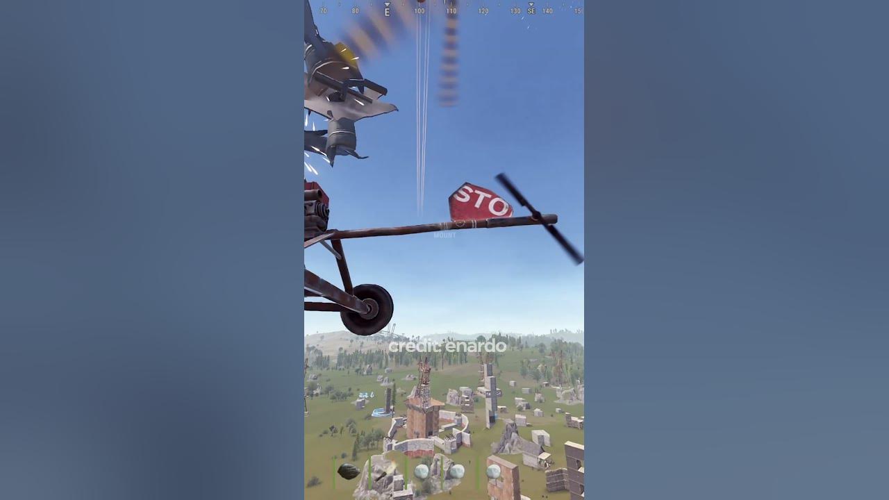 Heli dive bomb - Rust - YouTube