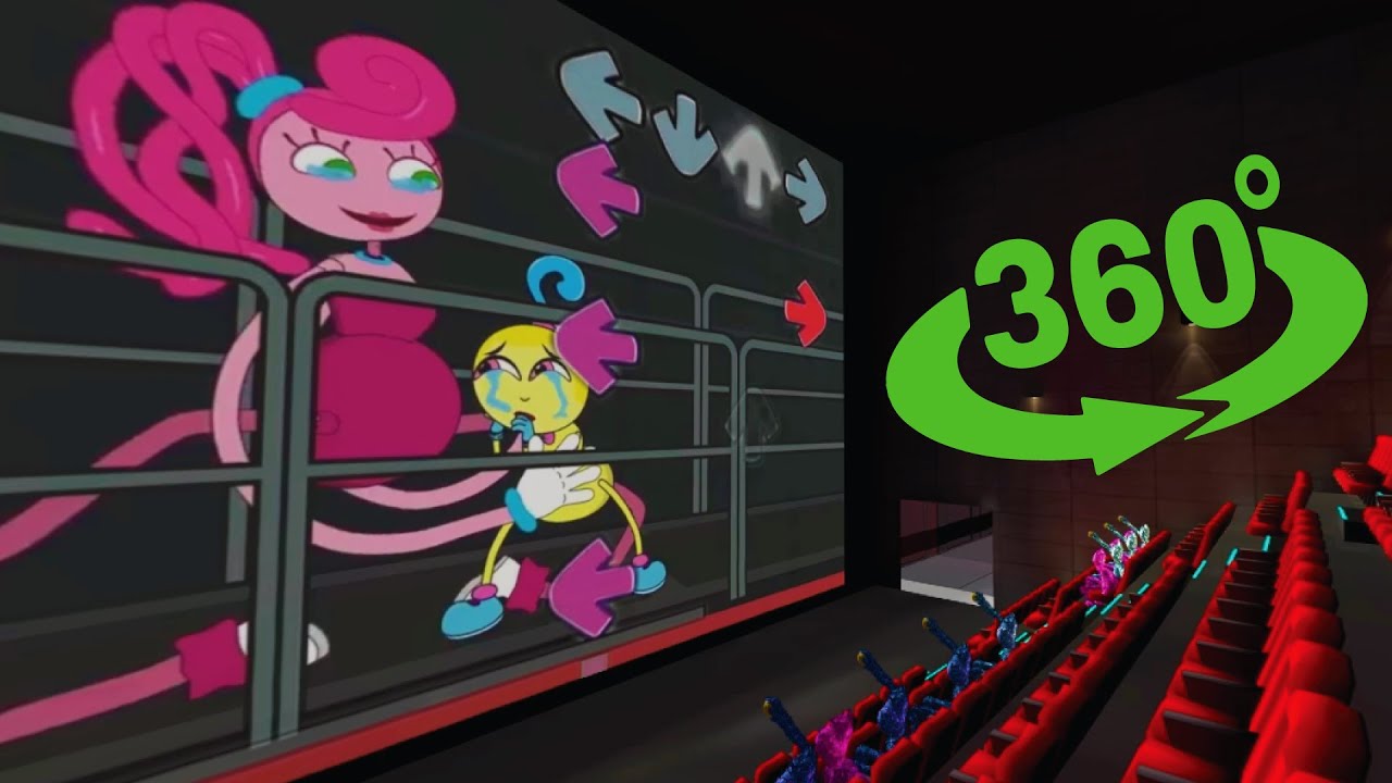 360 VR fnf Daily Life of mommy long legs as mother poppy playtime | 360 ...