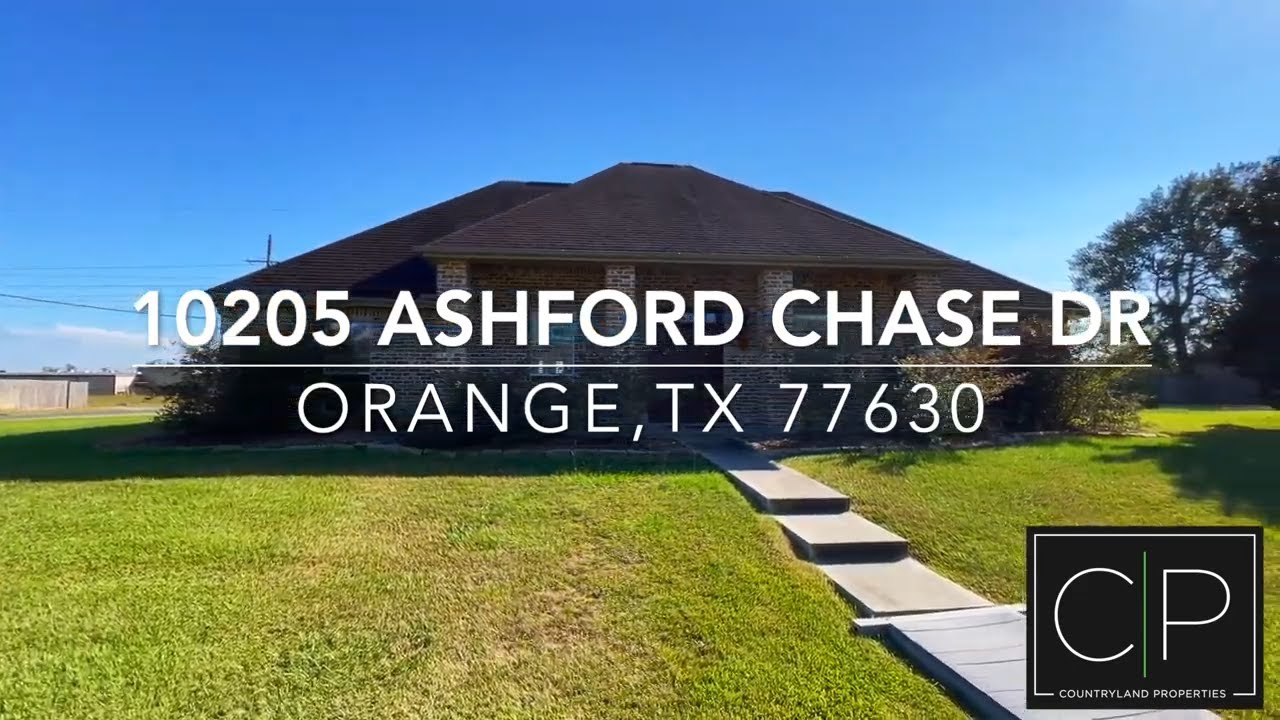 10205 Ashford Chase Dr Orange, TX 77630 - YouTube