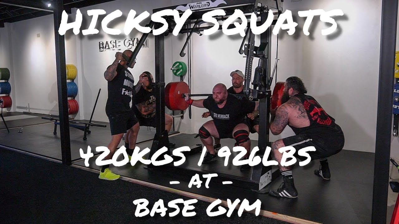 Graham Hicks Final Squat Session before Big Dogs 4 - YouTube