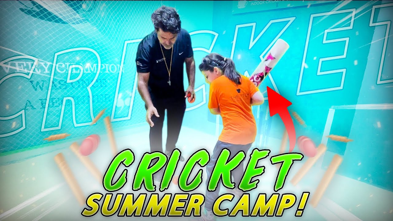 Cricket Summer Camp For Your Kids 💕 - YouTube