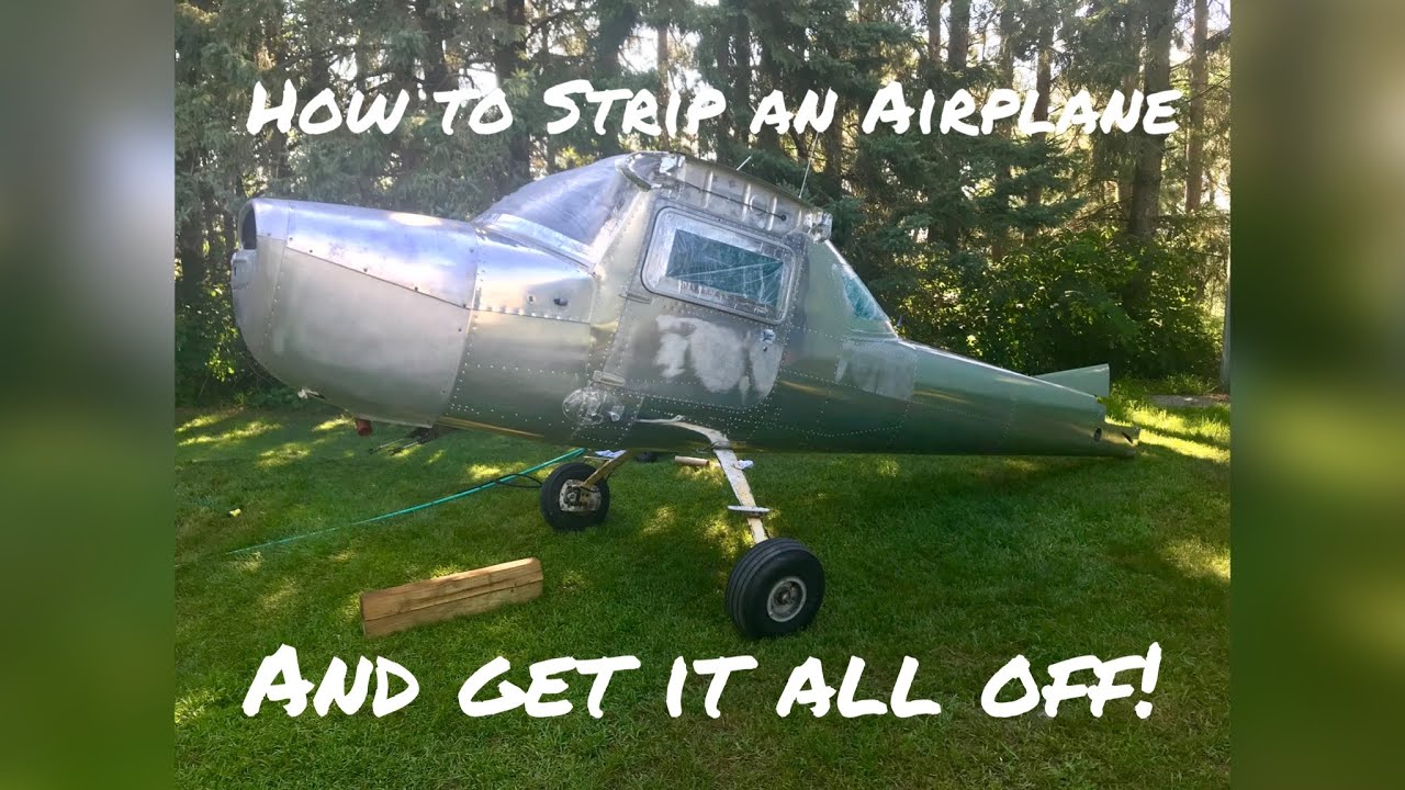 How to Strip an Airplane and get it ALL Off! - YouTube