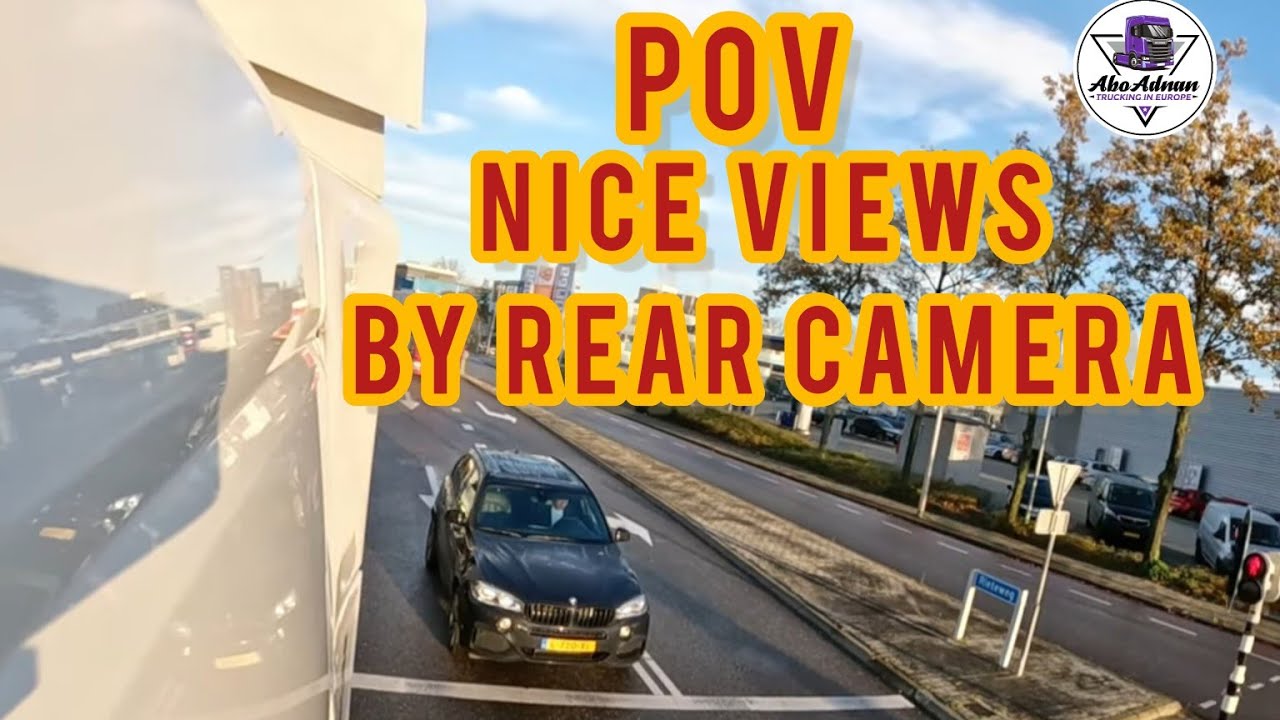How it looks like in rear camera☺️ #scania #trucking #driving - YouTube
