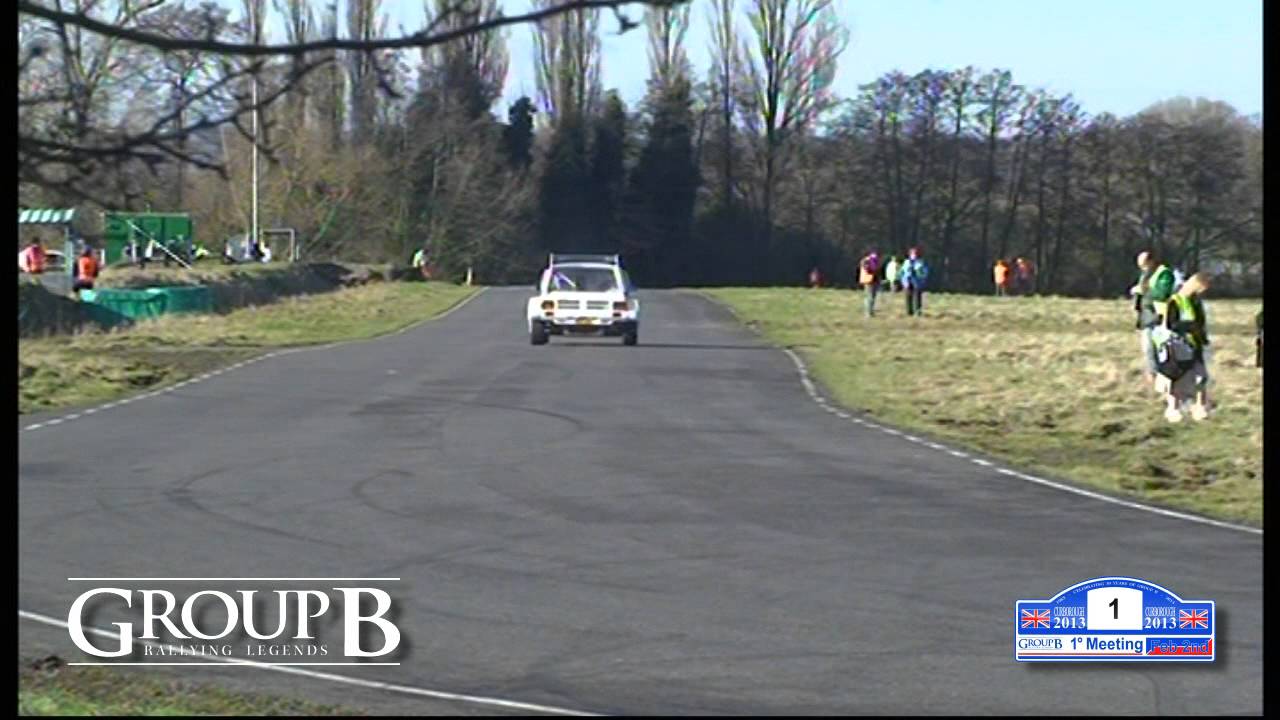 Group B Rallying Legends Trackday - Curborough Sprint Track - 2/2/2013 ...