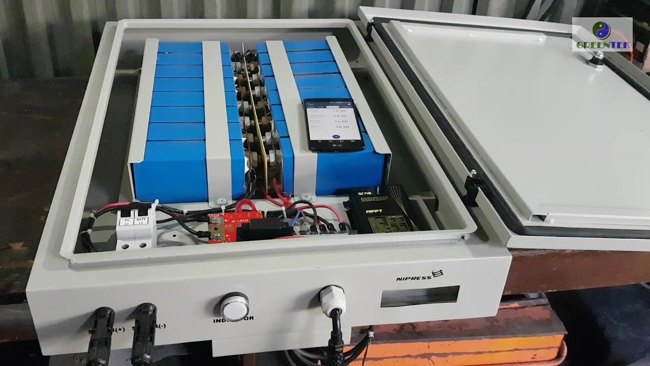 Sistem Panel PJU Tenaga Surya (Solarcell) Baterai Lithium - YouTube
