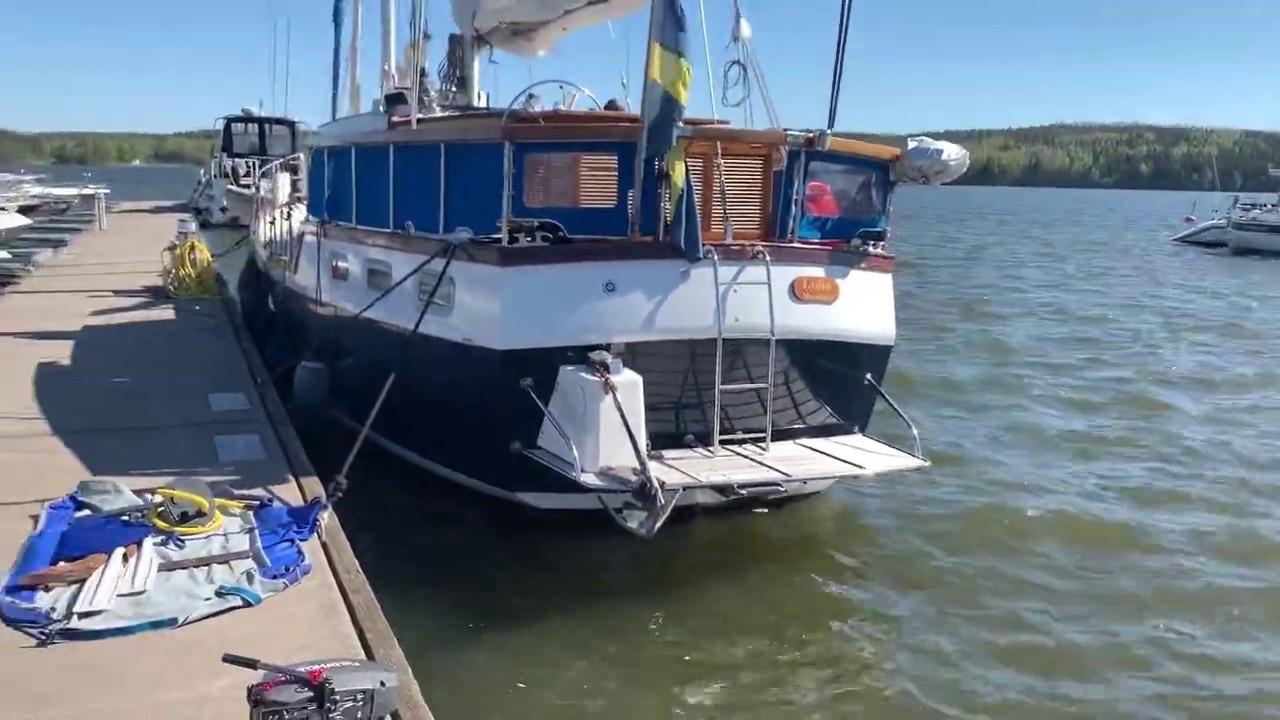 Ep 2 - Tour of Lydia (Nauticat 44) inside - YouTube