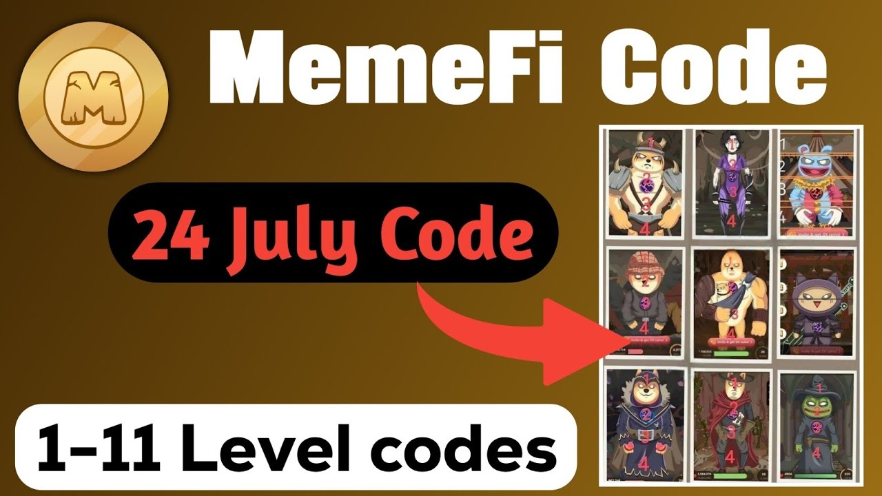 π₯πmemefi Secret Combo Today Memefi 24 July 2024 Combo Memefi Combo Code Today π₯ππ₯ Youtube