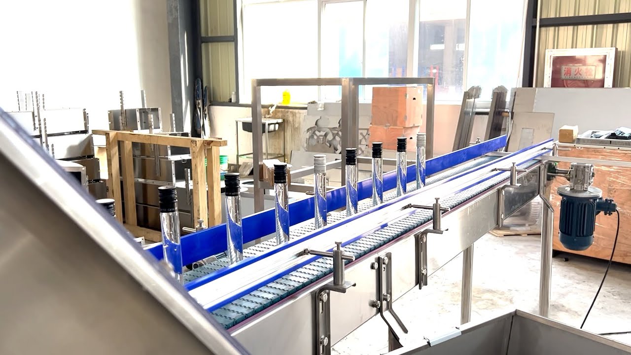 glass bottled spring water filling and capping machine with aluminum ...
