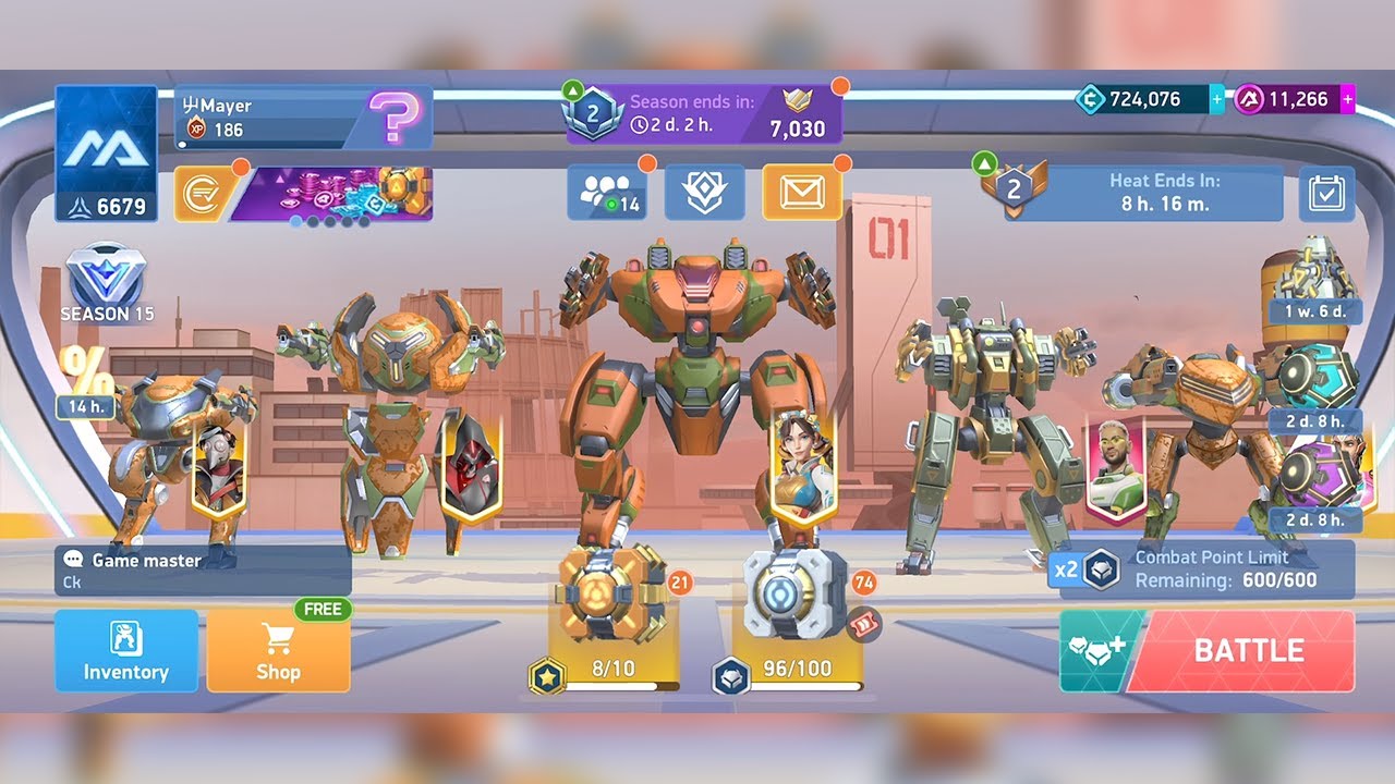 Mech Arena - New Map - YouTube