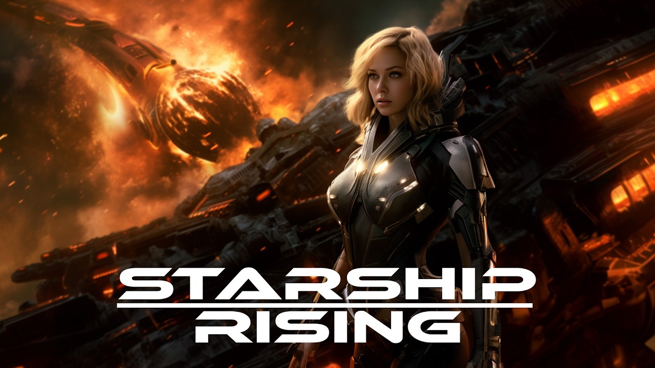 Starship Rising Film Movie Full Length Epic Sci Fi (Not Star Wars,Star ...