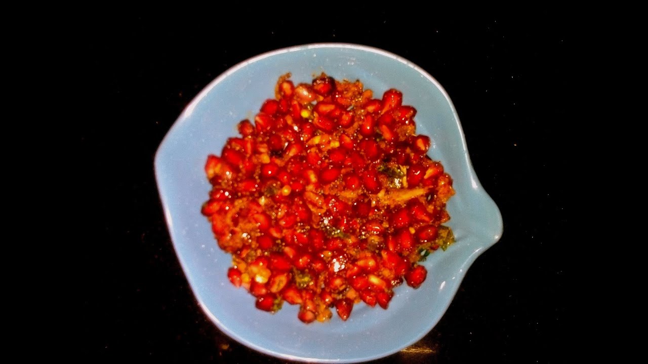 Danimma ginjala chutney / salad | దానిమ్మ గింజల చట్ని / సలాడ్ - YouTube