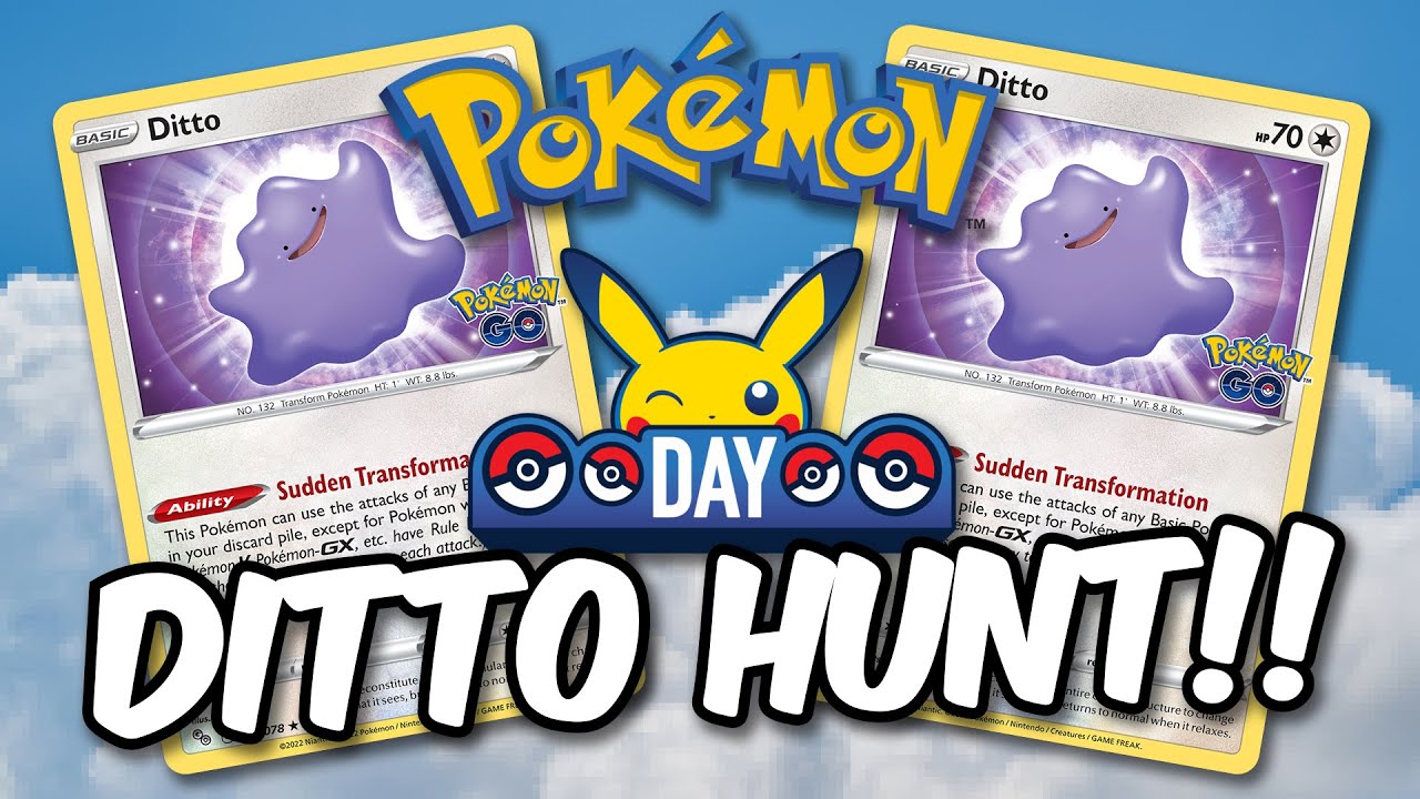 Pokemon Day 2024 | Pokemon GO Ditto Hunt! - YouTube