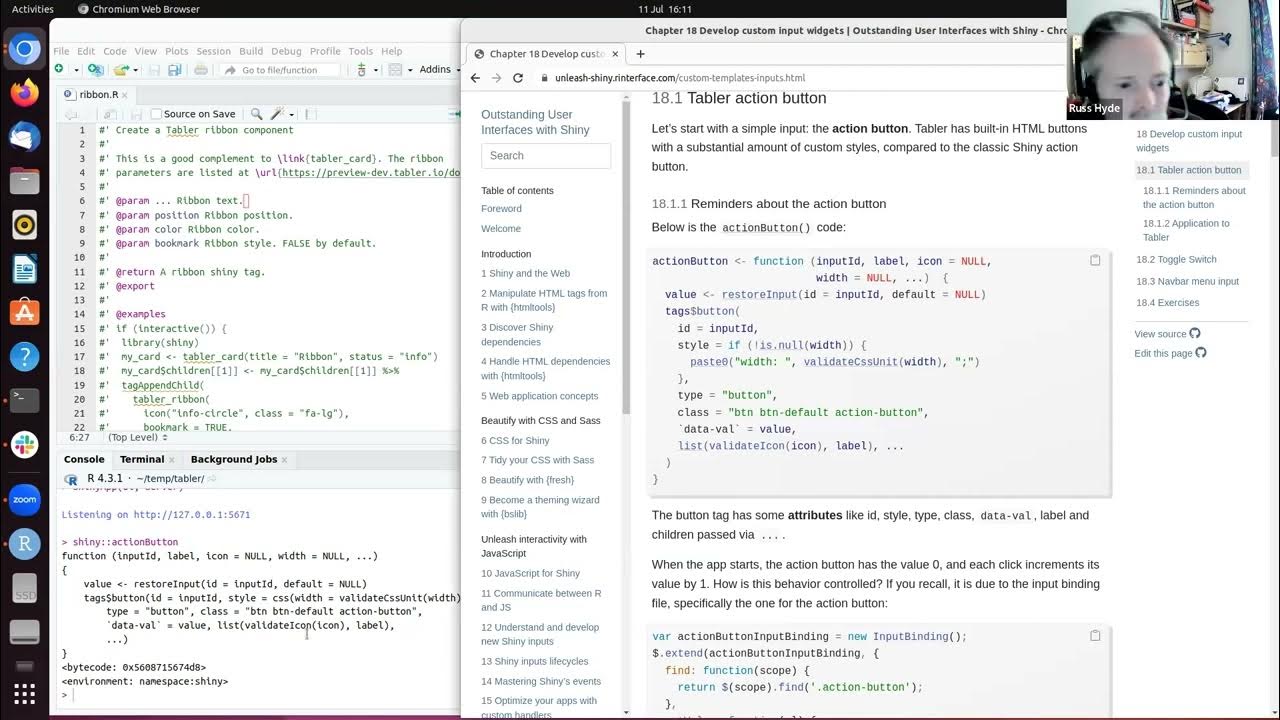 ShinyUI: Develop custom input widgets (shinyui01 18) - YouTube