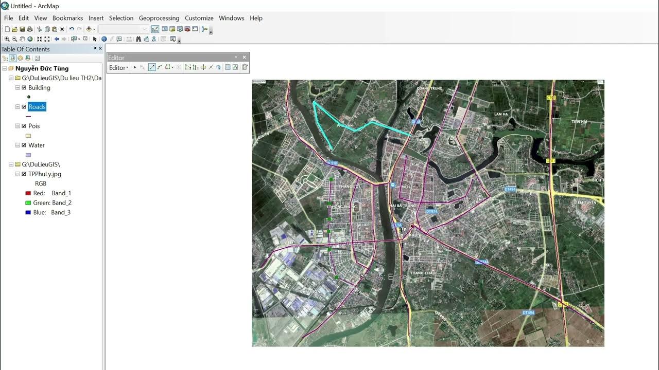 Nguyễn Đức Tùng_73DCHT23290 Thực hành Chương 4 GIS UTT - YouTube
