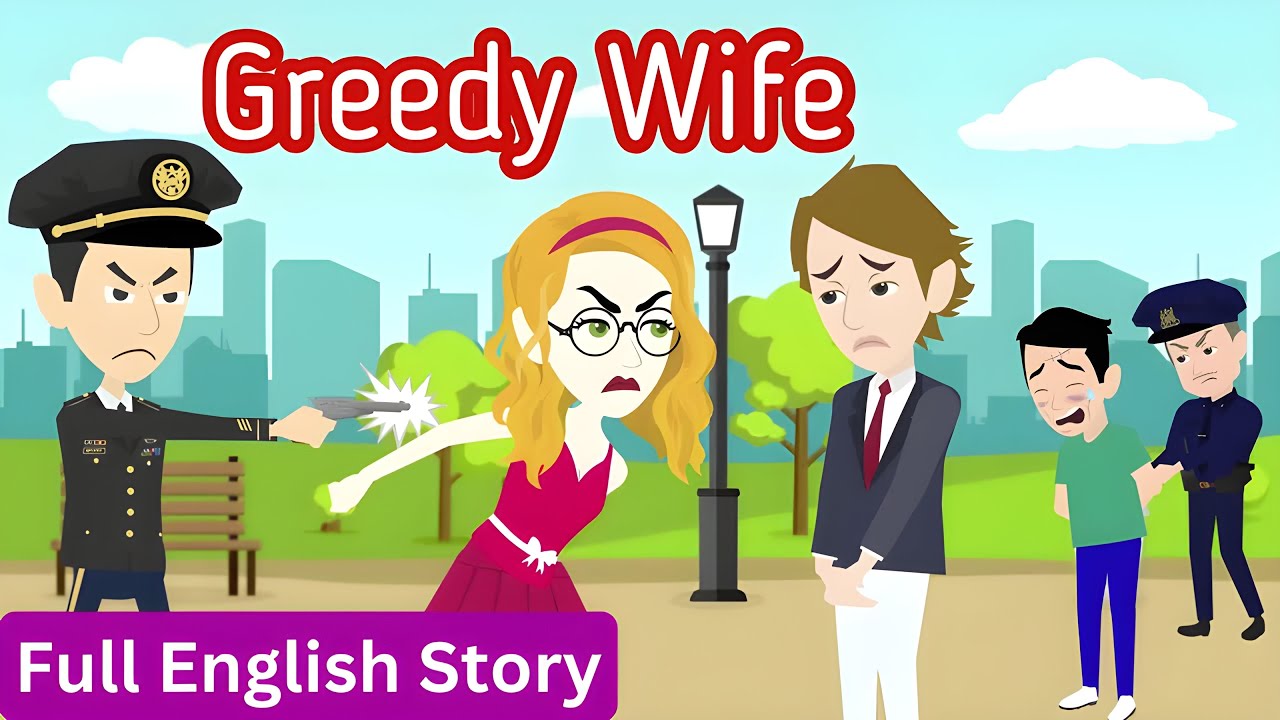 Greedy Wife Full Series | Animated Story | English Story | English ...