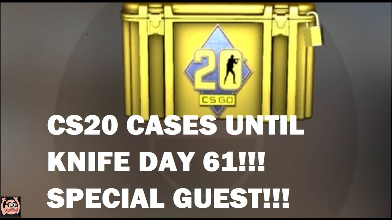 Opening Cs20 Cases until knife Day 61! w/ Special guest! #csgo - YouTube