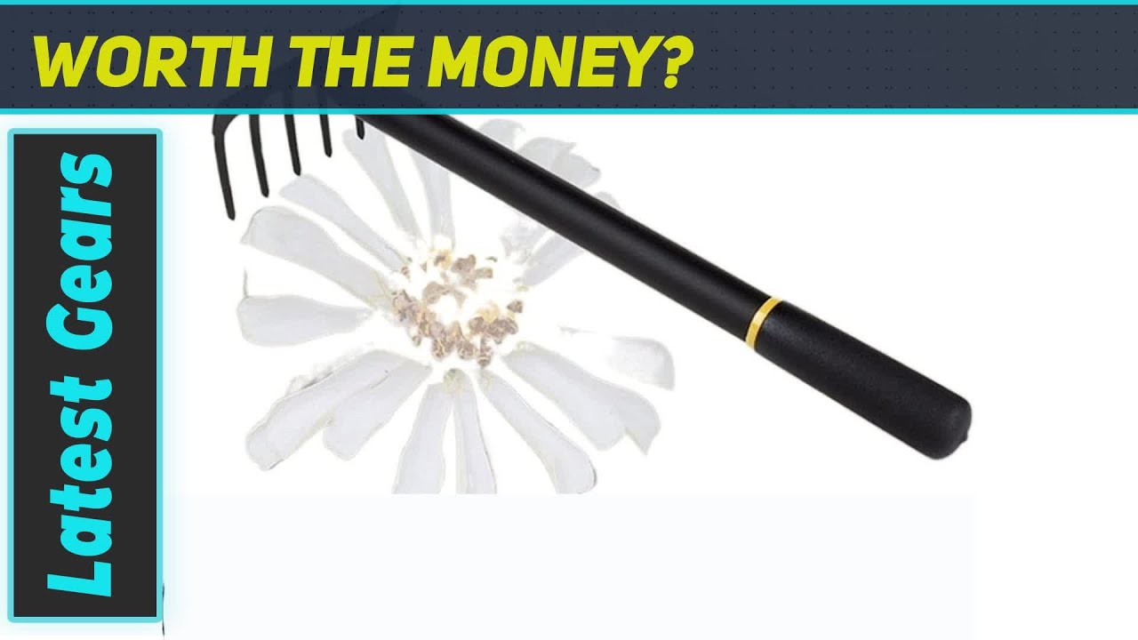 Gardening Tools Black Small Rake: Best Manganese Steel Garden Hand Rake ...