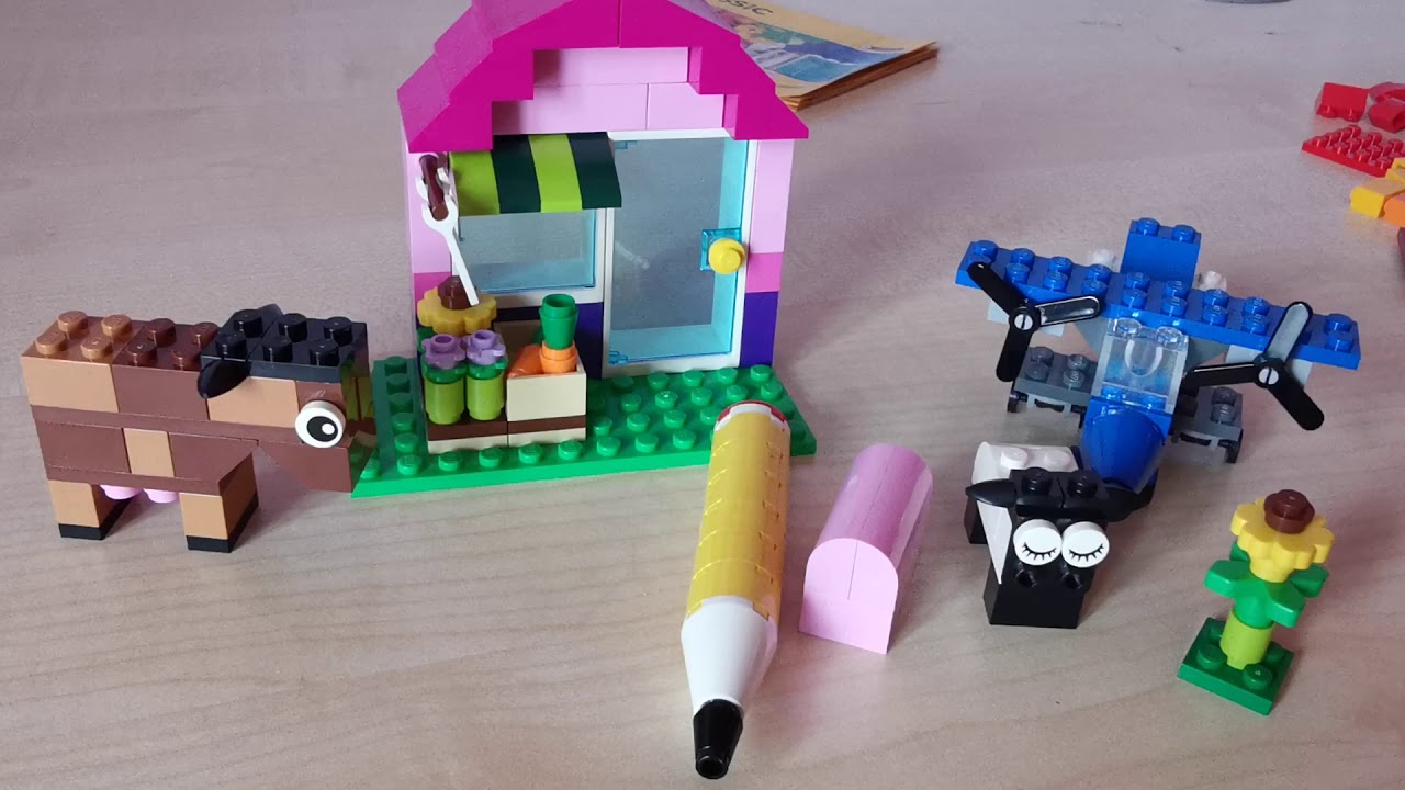Lego Classic Creative Small Brick Box 10692 Toy Review and Build - YouTube