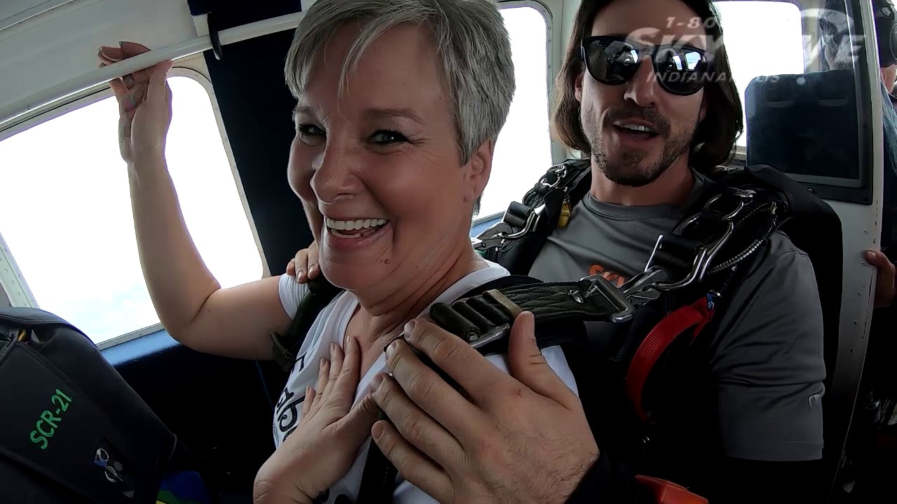 Shawn Cain's Tandem skydive! - YouTube