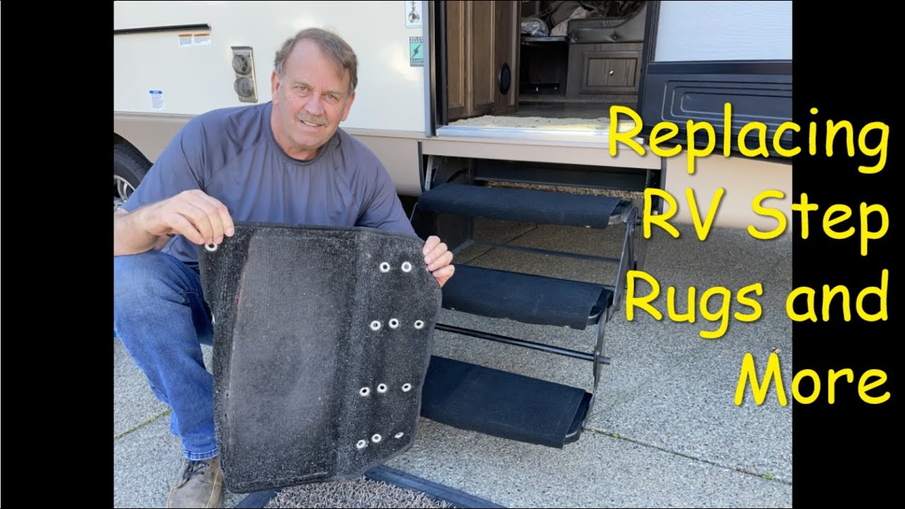 Installing Quality Carpet on Our RV Steps and My Thoughts About Steps ...