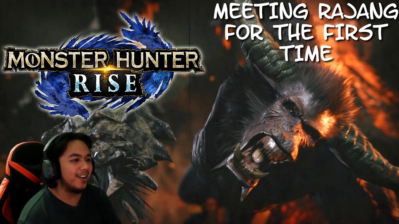 My first time encountering Rajang - Monster Hunter Rise 7 Star Quest ...