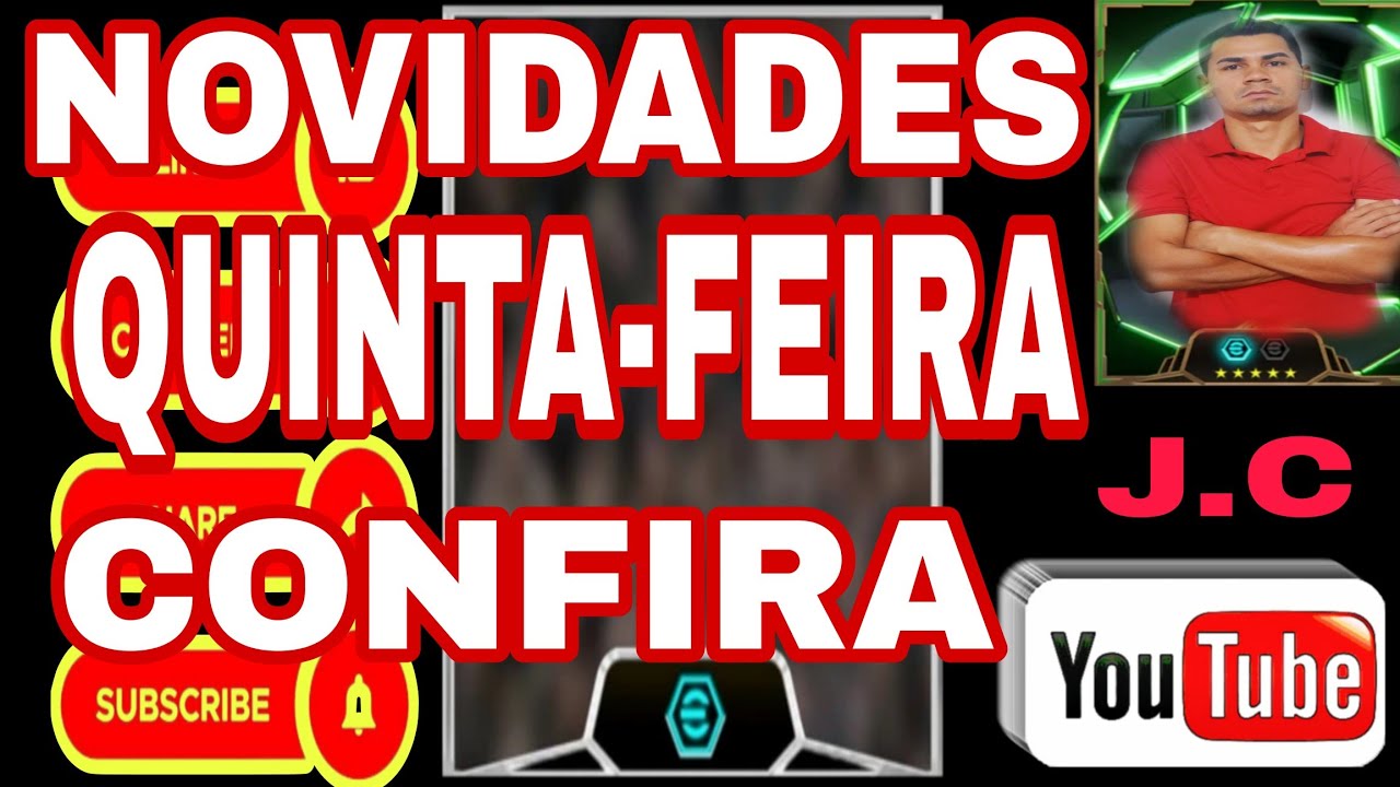 Novidades de quinta-feira|Barbacena Grátis|4ª Divisão eFootball 2025 ...