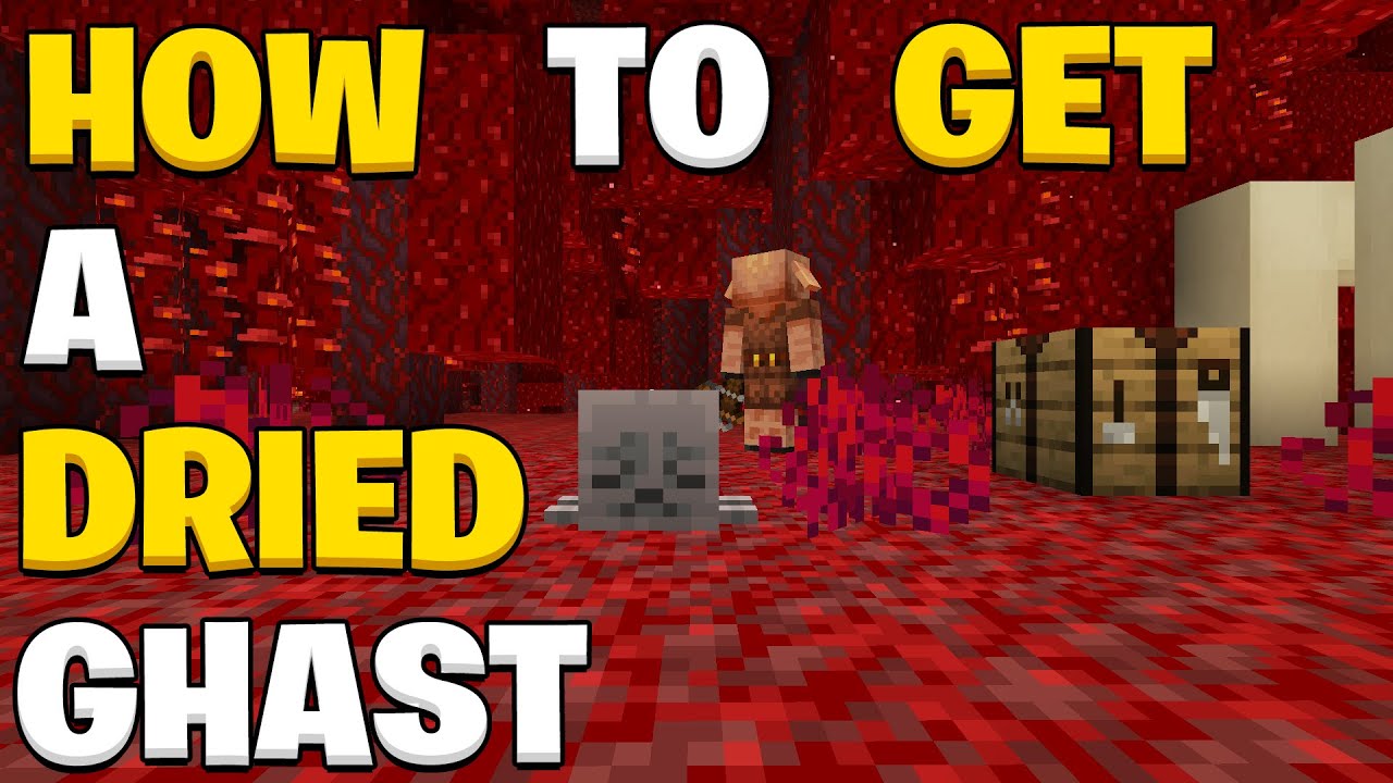How to get a dried ghast in Minecraft 1.21.6 - YouTube