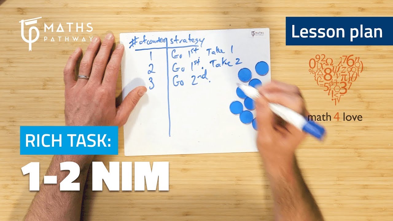 Rich Task: 1-2 Nim | Lesson plan with Dan Finkel - YouTube