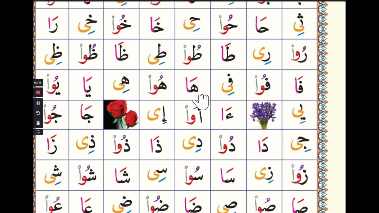 LEARN HOW TO READ ARABIC USING LONG VOWEL , ALIF, WAW , YAA NOORANI ...