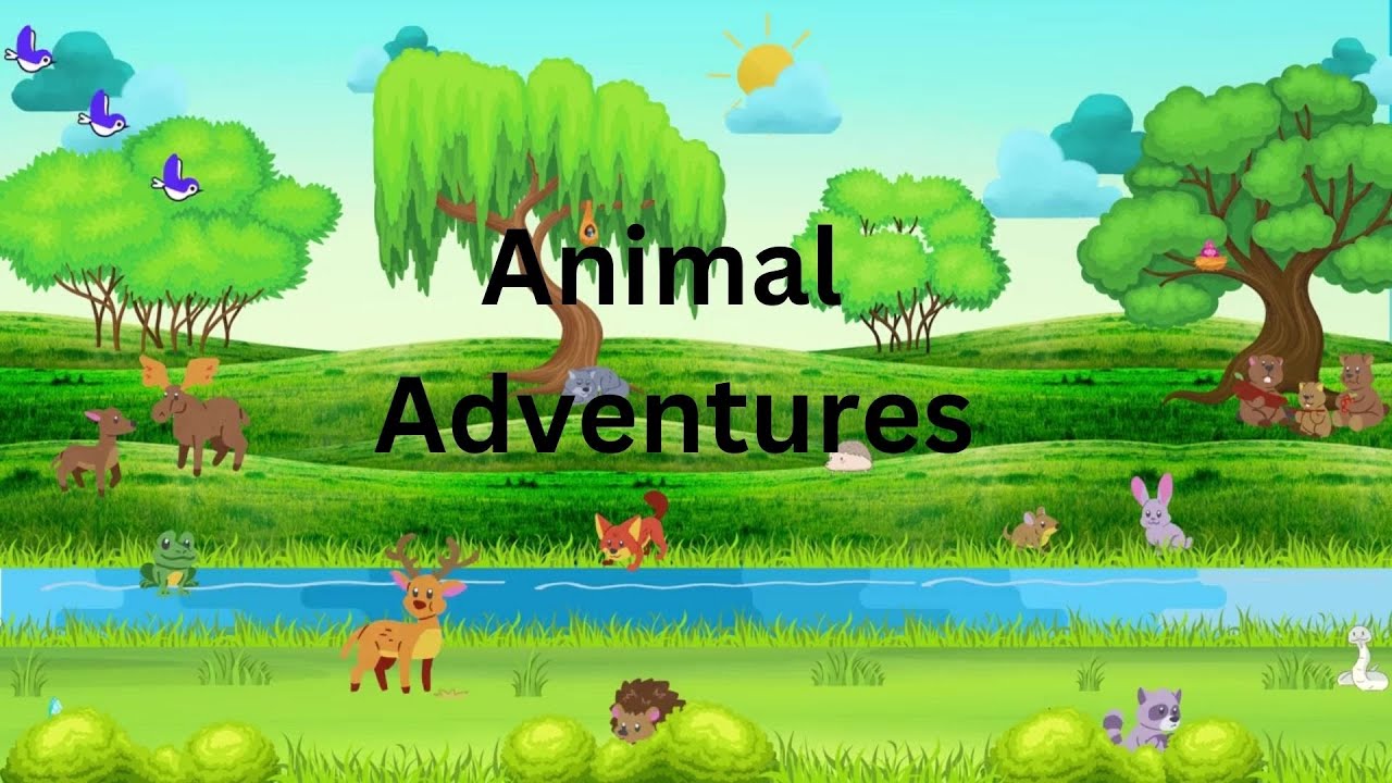 Animals Adventures | Fun Animal Journey for Kids | Kids Nursery Rhymes ...