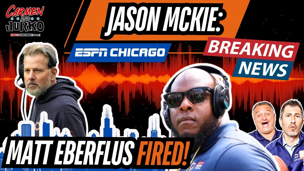 Jason McKie on the Chicago Bears INEVITABLE firing of Matt Eberflus ...