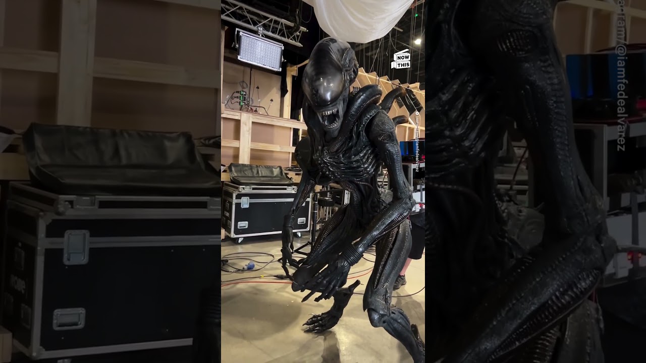 This ‘Alien: Romulus’ Animatronic Is Just as Scary IRL - Go IT