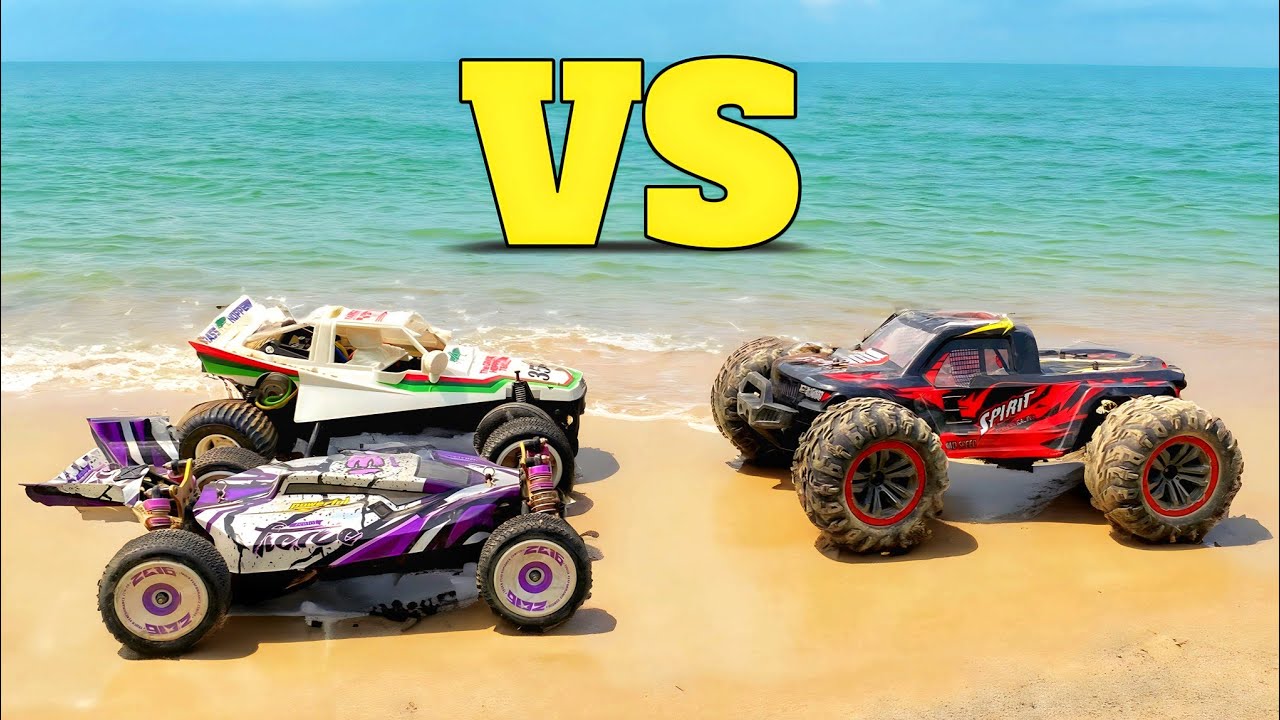 Wltoys 124019 And Tamiya Grasshopper vs XLF X04 RC Car | Remote Control ...