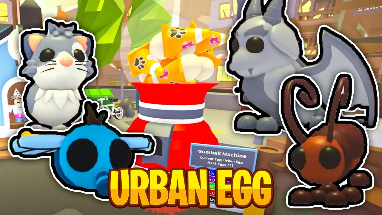 Das URBAN EGG mit 12 NEUEN PETS kommt MORGEN nach Adopt Me - YouTube