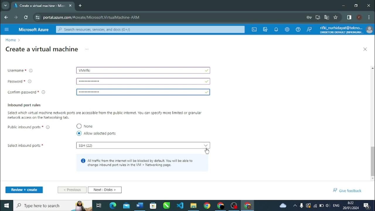 Tutorial Membuat Virtual Machine menggunakan Azure - YouTube Tutorial Membuat Virtual Machine menggunakan Azure - YouTube