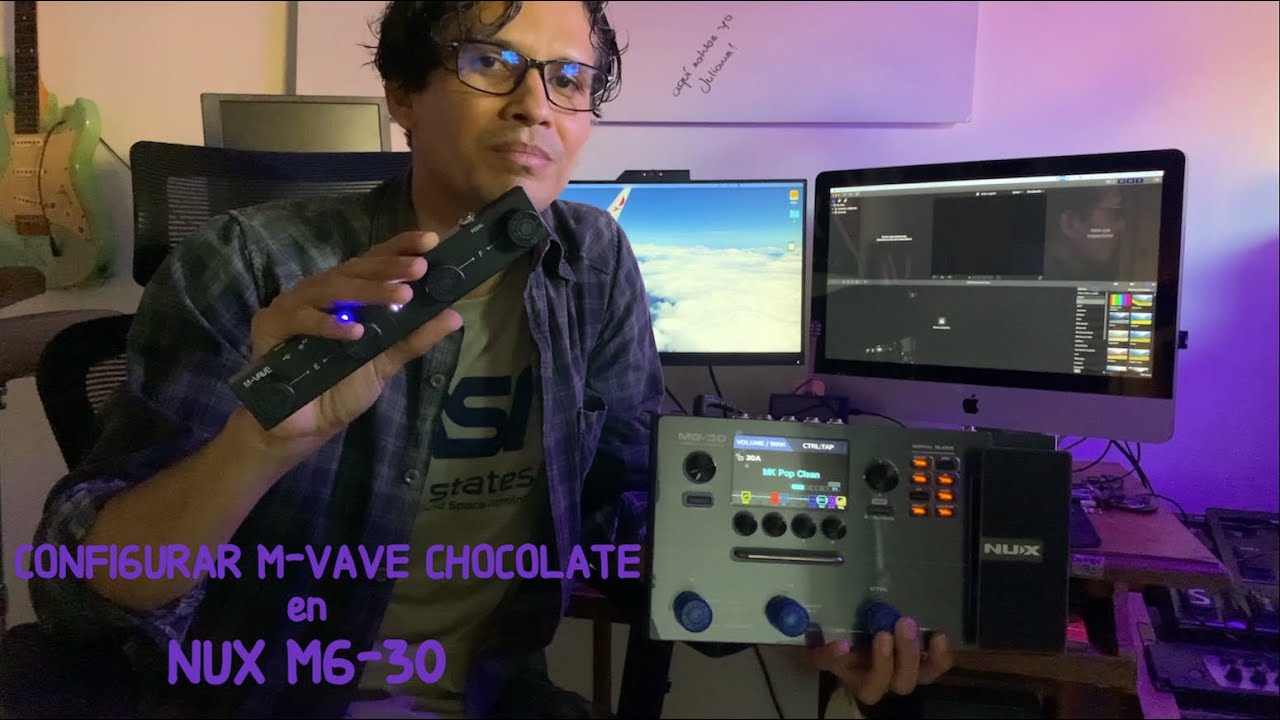 Configurar Mvave Chocolate con el NUX MG-30 - YouTube