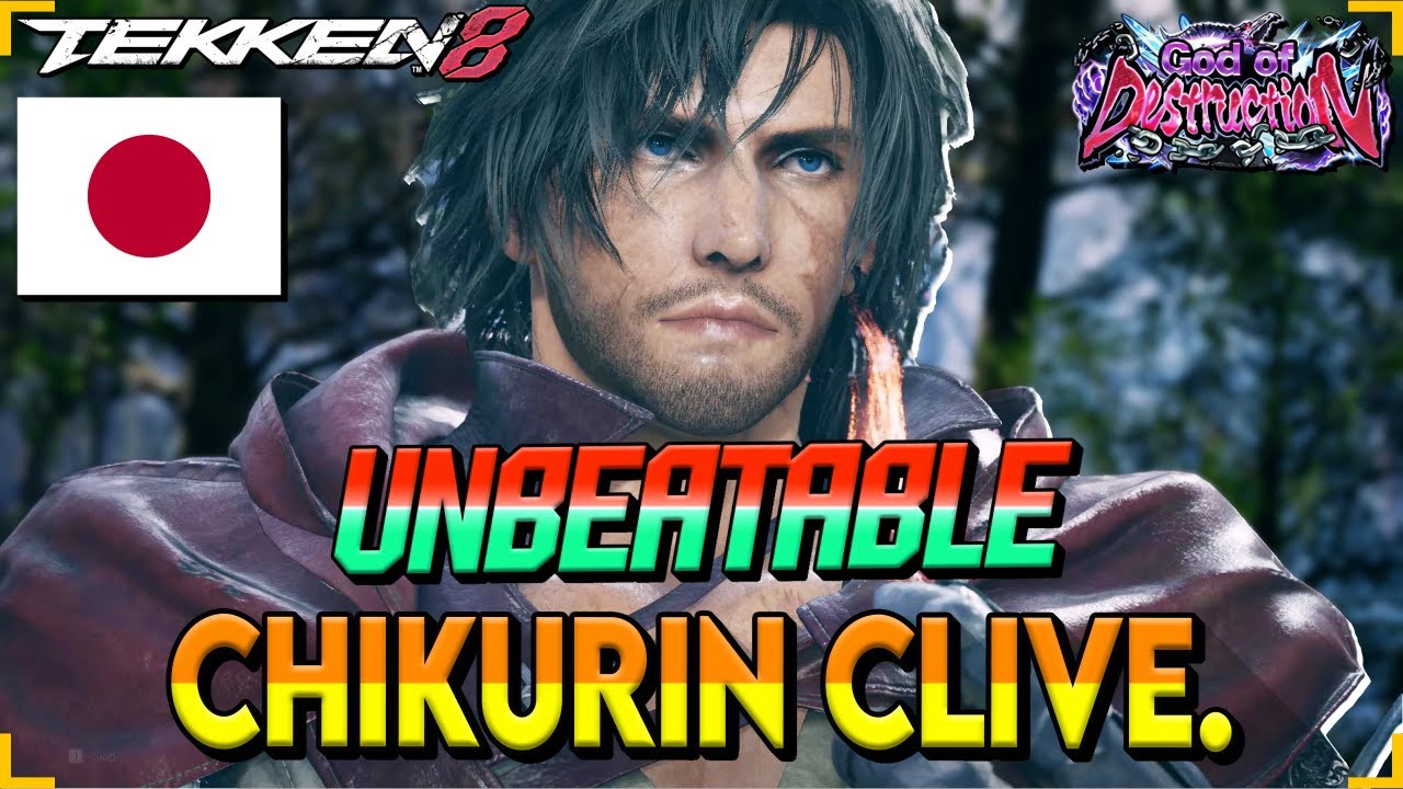 Chikurin SMASHES With Unbeatable Clive In Tekken 8! - YouTube