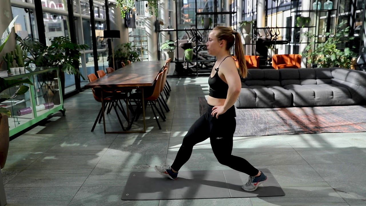 10m High-Intensity Leg Workout by Eefke - YouTube