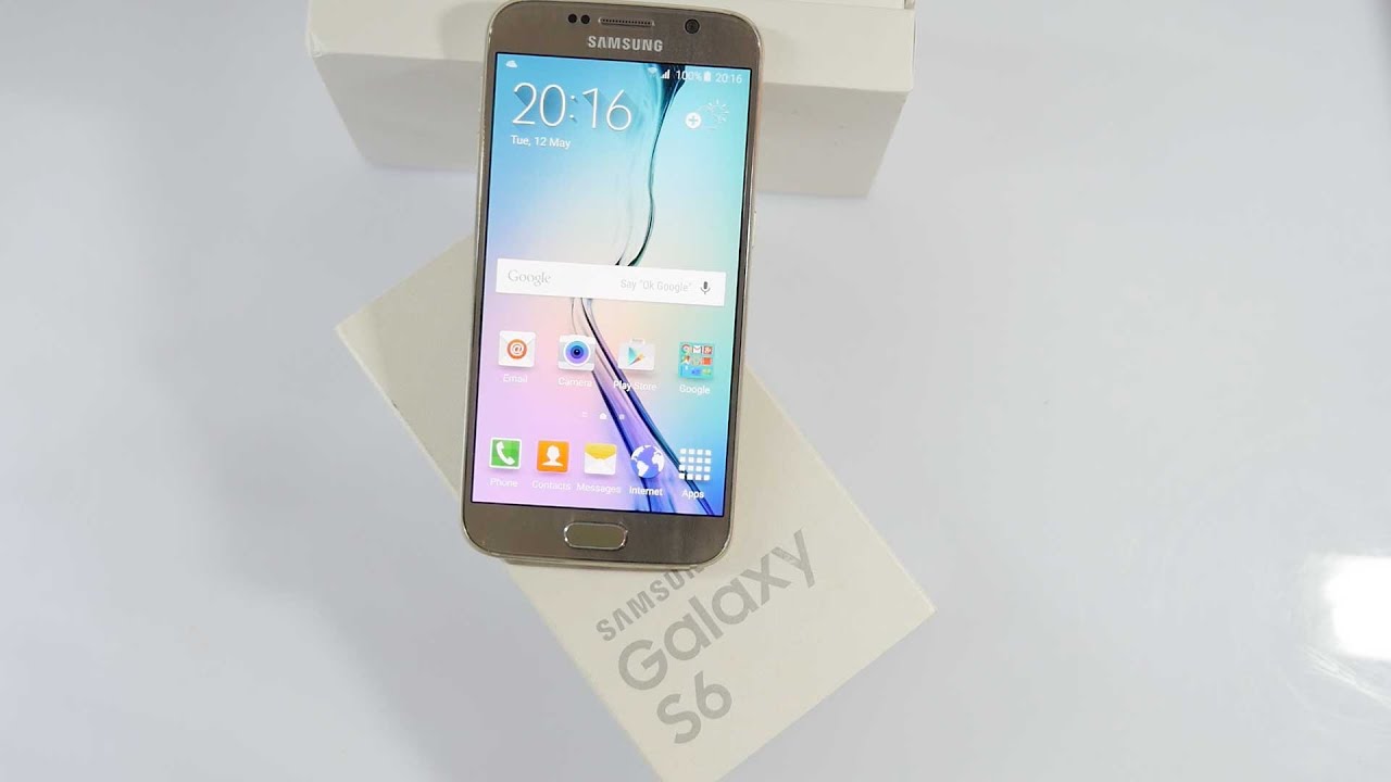 Samsung Galaxy S6 Unboxing & Overview - YouTube