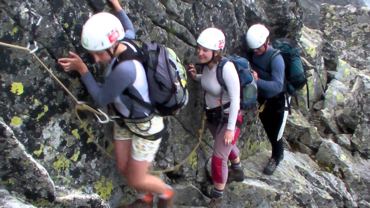 Jeden z traverzov vo Velickej Próbe. - YouTube