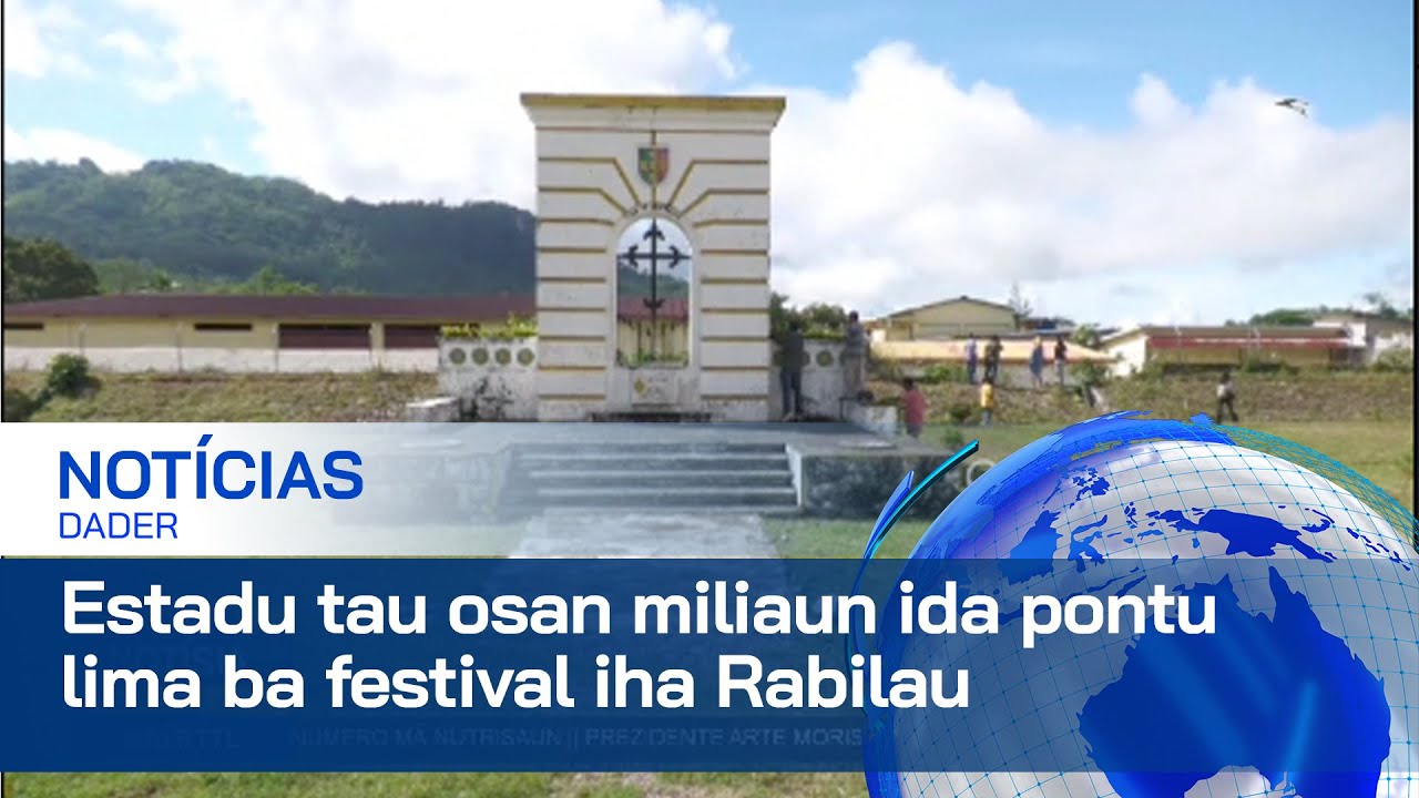 Estadu tau osan miliaun ida pontu lima ba festival iha Rabilau - YouTube