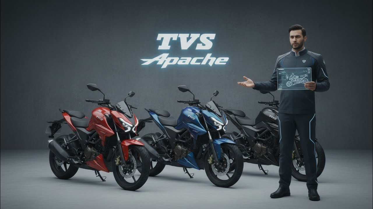 2026 TVS Apache Is HERE! New Design, Crazy Power & Shocking Price ...