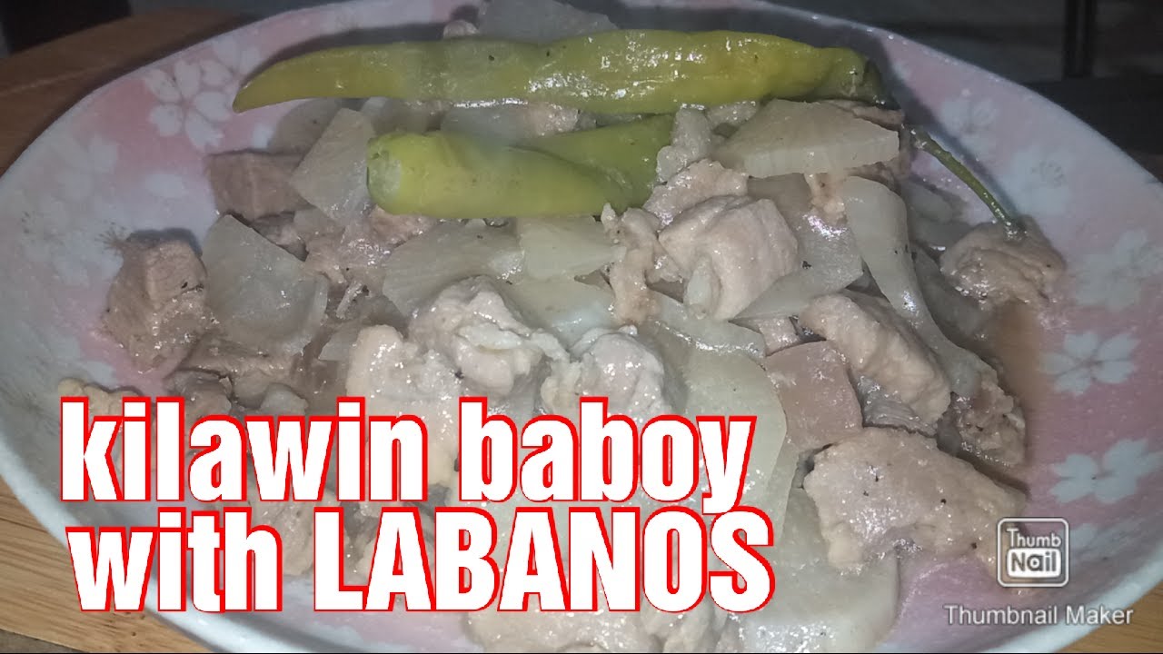 KILAWING BABOY WITH LABANOS/EASY TO COOK.. - YouTube