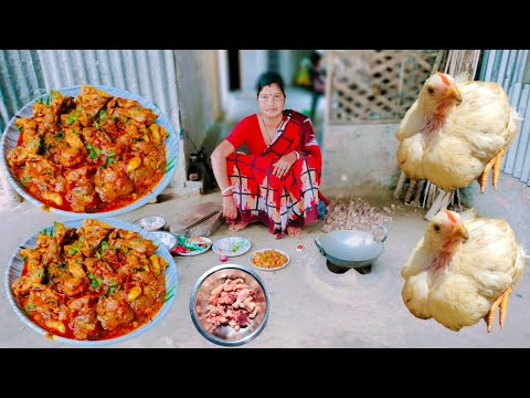 homemade chicken kasha recipe and very tasty recipe with hot rice - YouTube