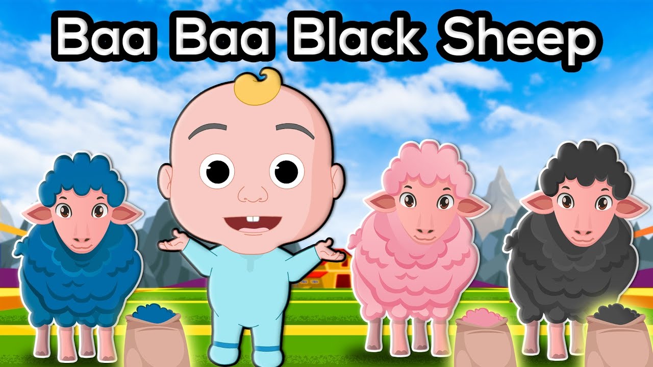Baa Baa Black Sheep | Sam's Land Kid Nursery Rhymes and Much More ...