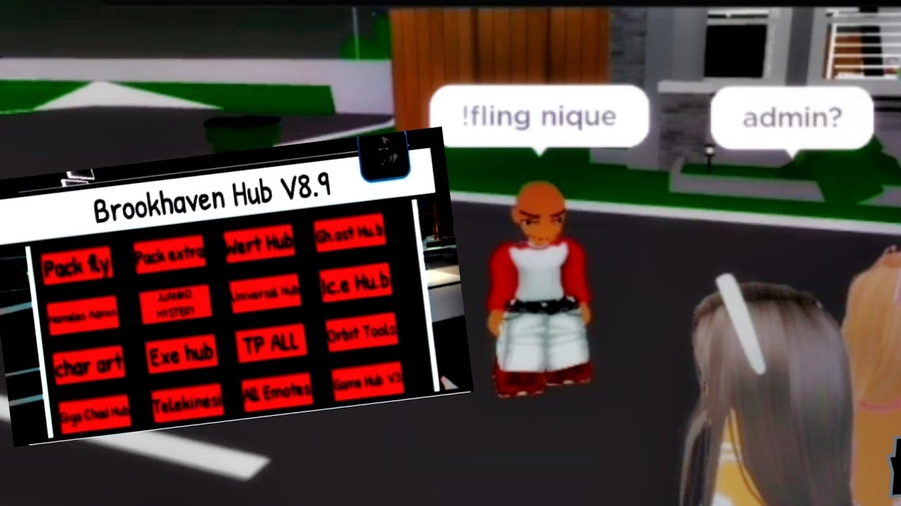 SHE THOUGHT I AM ADMIN - OP BROOKHAVEN SCRIPT - YouTube