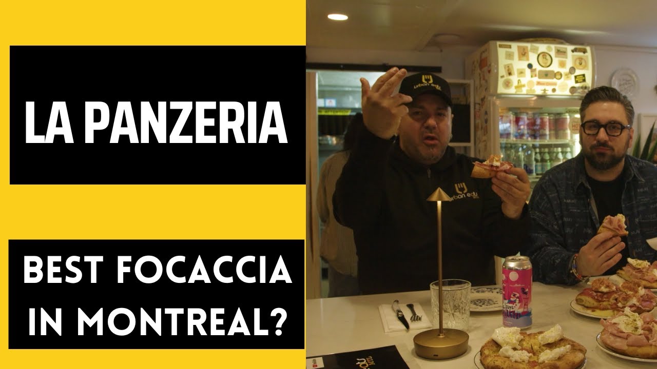 Savoring Focaccia Perfection at La Panzeria | Urban Eats MTL - YouTube