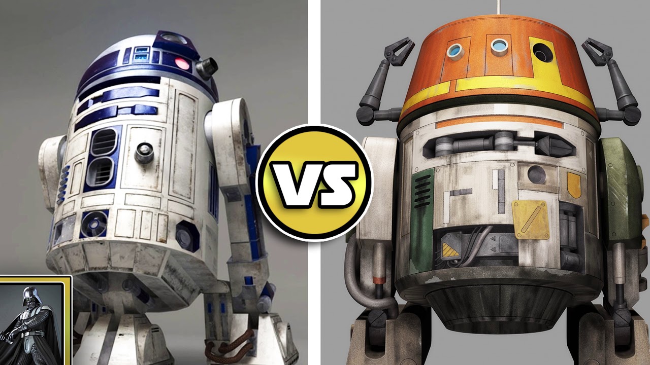 STAR WARS VERSUS: R2-D2 VS. Chopper - Star Wars Basis Versus #42 - YouTube